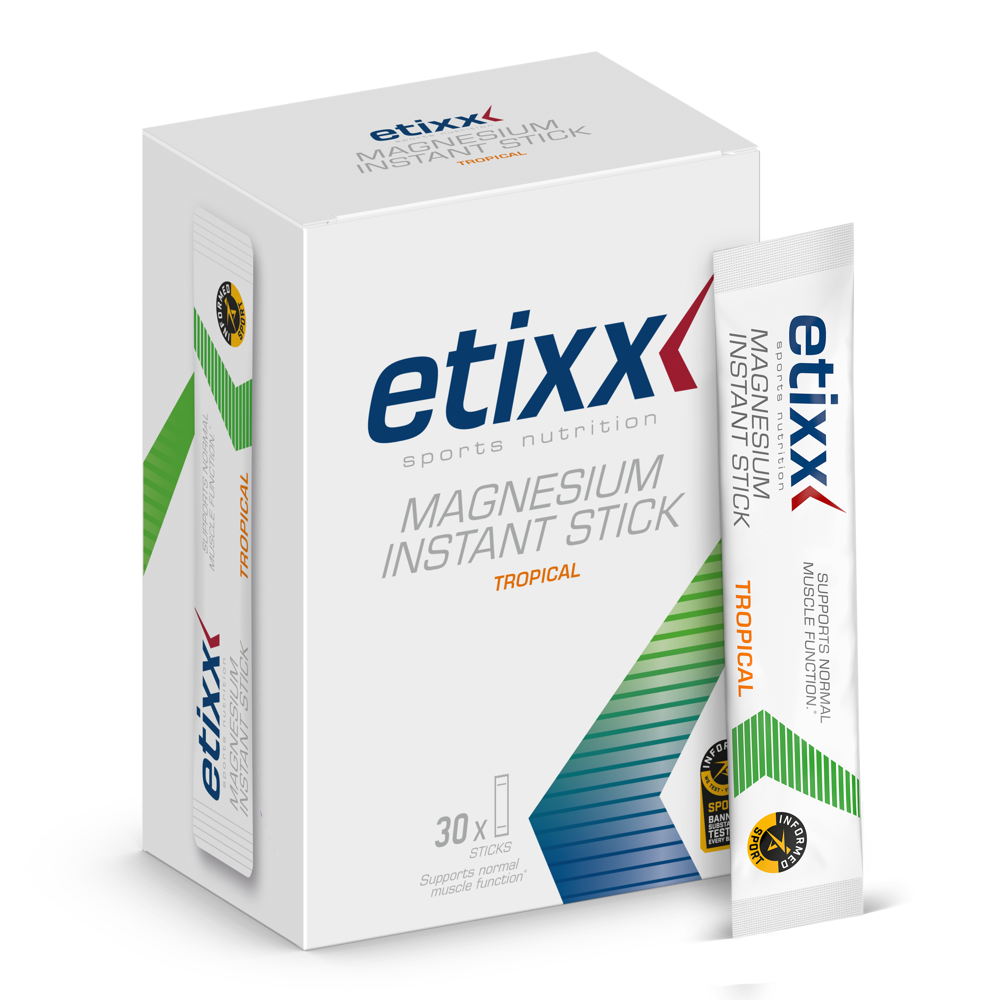 Magnesium Instant Stick - Mineral for normal muscle function – Etixxsports