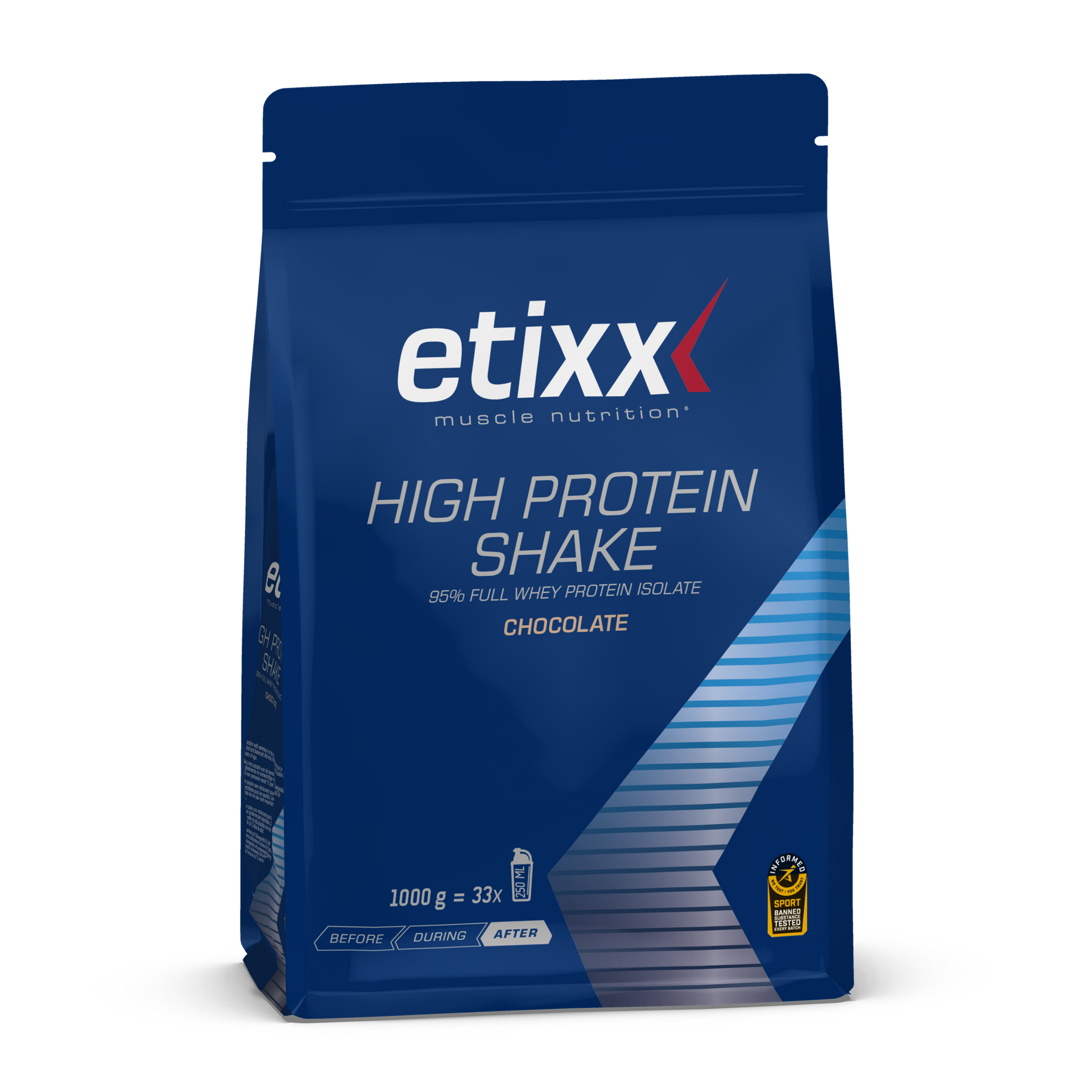 High Protein Shake - Pure whey protein isolate for recovery – Etixxsports